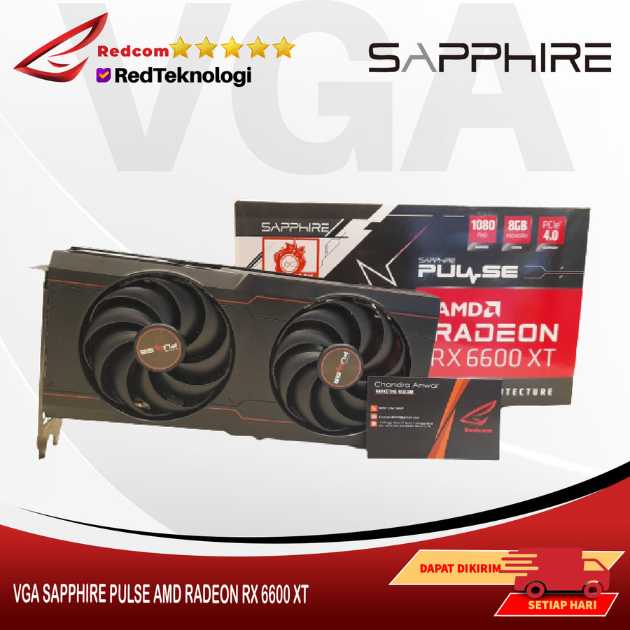 Jual VGA AMD RADEON RX6600XT / RX 6600XT 8GB GPU AMD RADEON RX6600XT | Shopee Indonesia