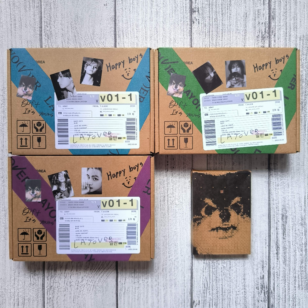 Jual (READY) BTS V - LAYOVER [BOX/WEVERSE] ALBUM ONLY | Shopee Indonesia