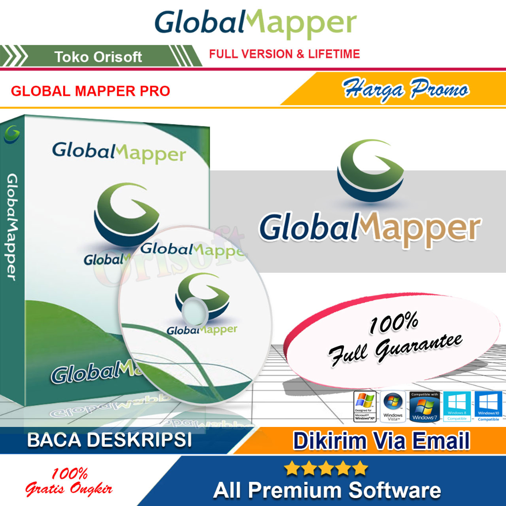 Jual Global Mapper Pro 26 Terbaru Full Version Lifetime + Video Cara ...