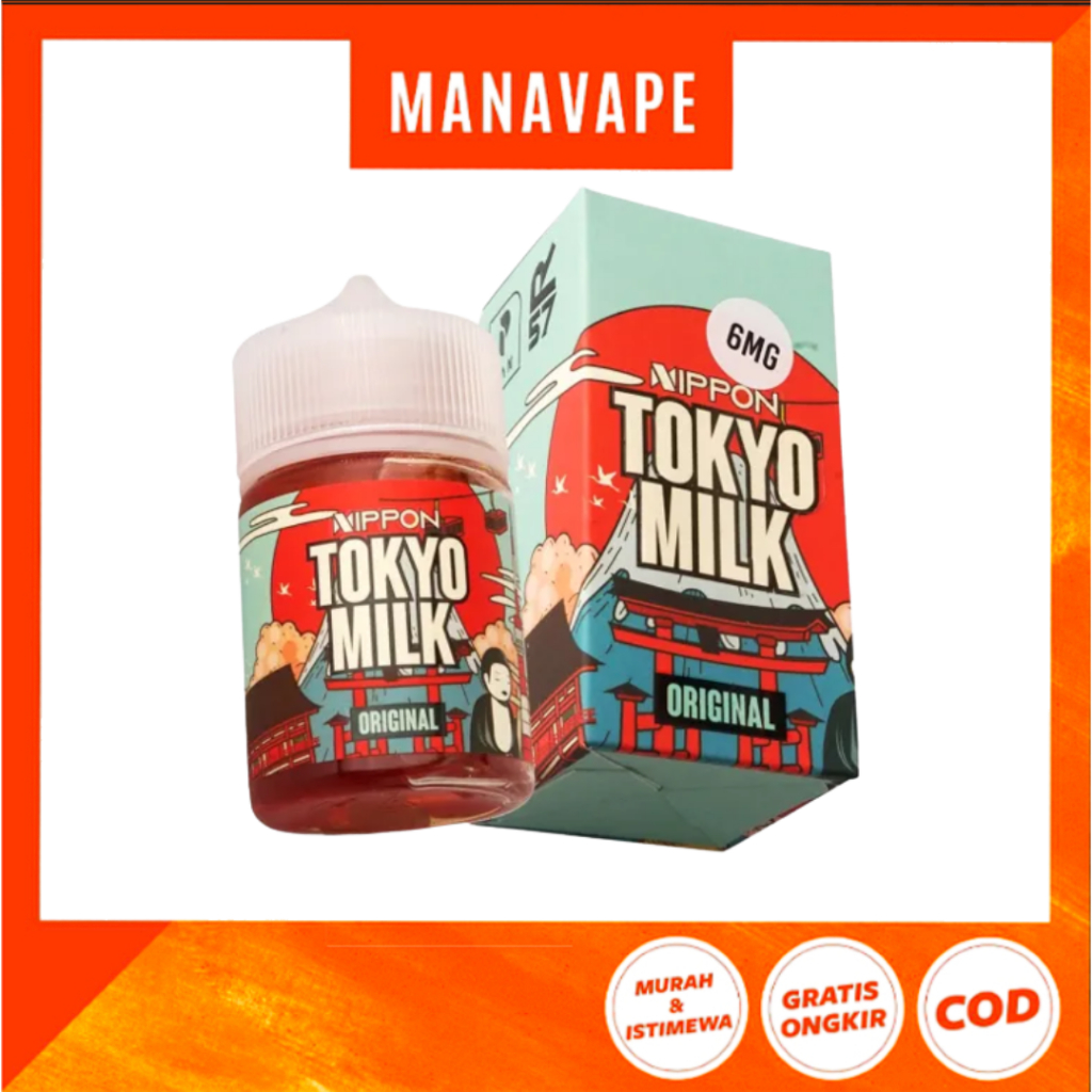 Jual Liquid Nippon Tokyo Milk Original 60ml | Shopee Indonesia