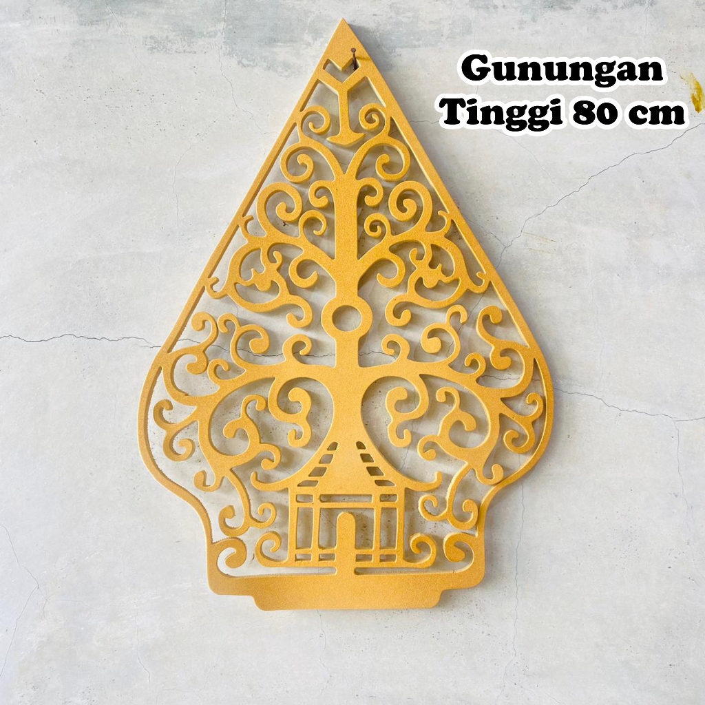 Jual Dekorasi Gunungan T 50 + Kaki Kayu | Shopee Indonesia