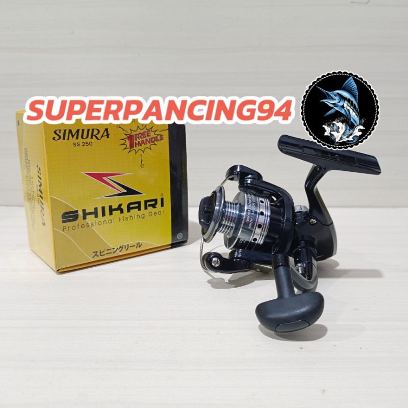 Jual Reel Shikari Simura SS 250 (Free Handle) | Shopee Indonesia