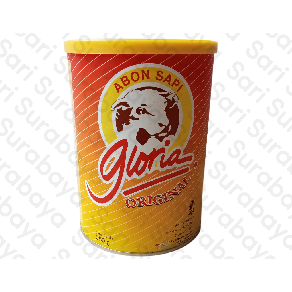Jual Abon Sapi Gloria Kaleng 250 Gr | Shopee Indonesia