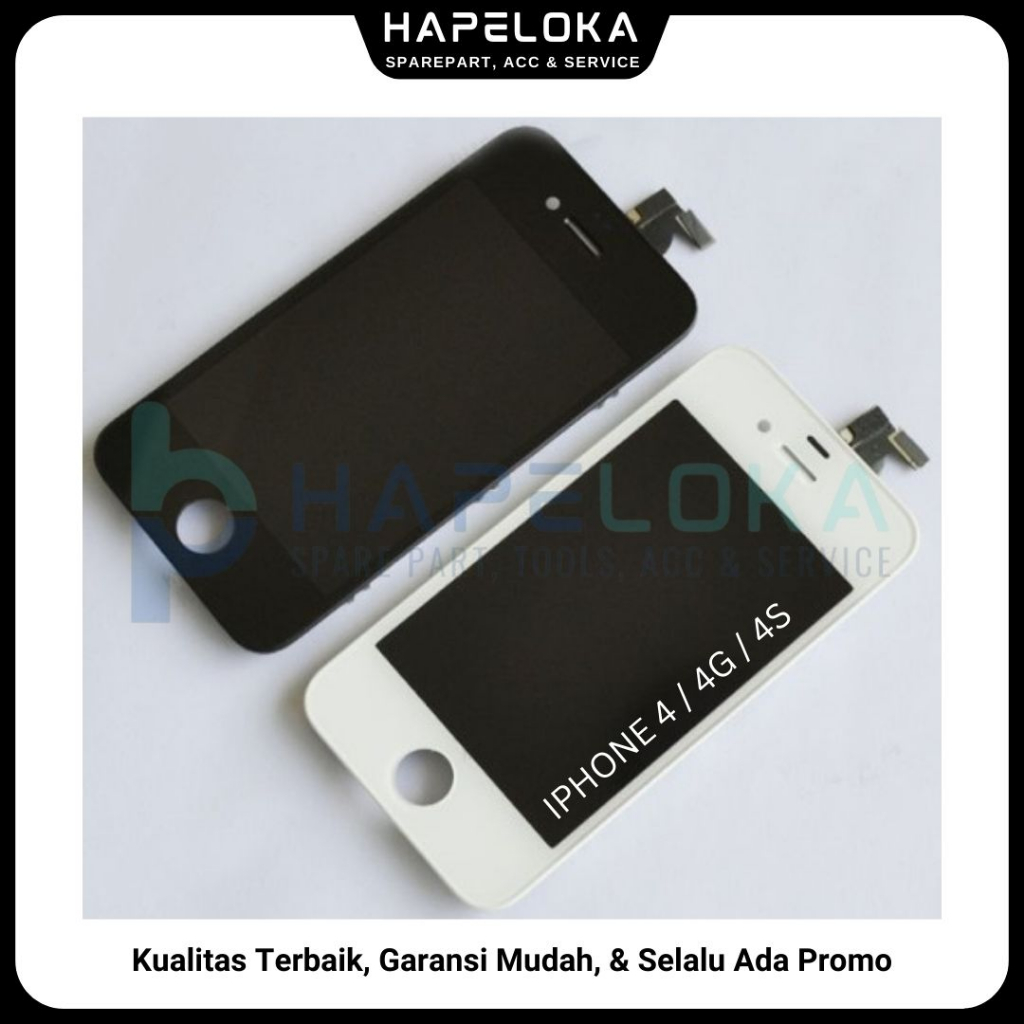 Jual LCH TOUCHSCREEN II*HONE 4 / IP 4G / IP 4S / IP 4 / IP-4 / IP4 ...