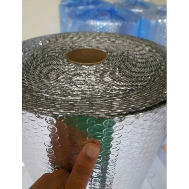 Jual aluminium foil bubble peredam Panas insulasi atap | Shopee Indonesia
