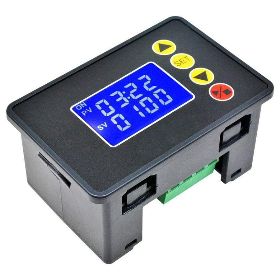 Jual Time Delay Relay LED Display Cycle Timer Control Adjustable AC ...