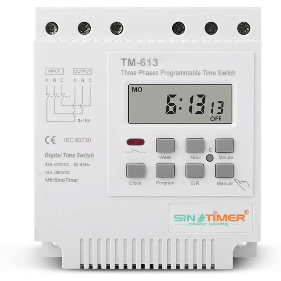 Jual Time Relay Programmable Timer 3 Phase Timer Switch 380V Sinotimer ...
