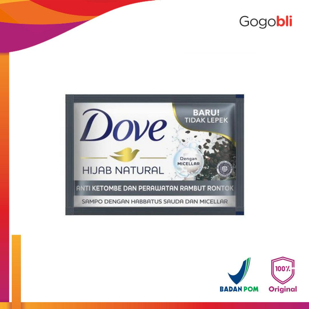 Jual Dove Hijab Natural Sampo Anti Ketombe dan Perawatan Rambut Rontok ...