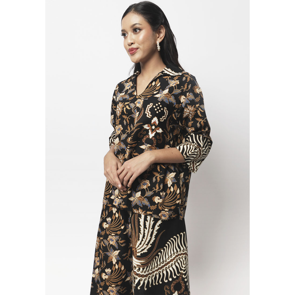 Jual Batik Solo Caya Ladies Paras Top M3 | Shopee Indonesia