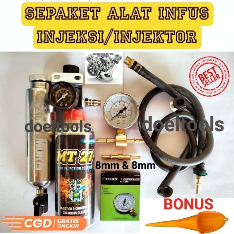 Jual SEPAKET LENGKAP MURAH Alat Servis Motor Injeksi injektor Pressure ...