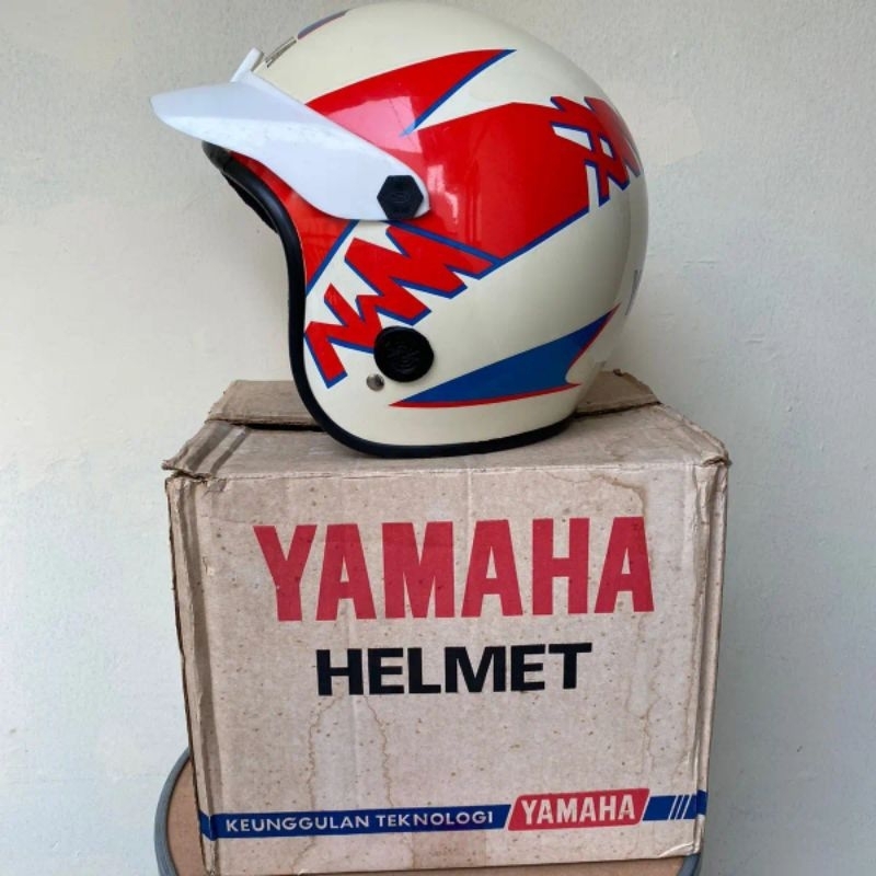 Jual HELM LAWAS, JADUL, KLASIK YAMAHA RX KING F1ZR ALFA NOS ORIGINAL ...