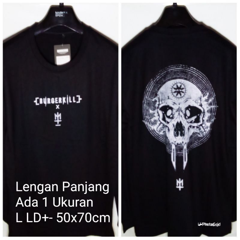 Jual Kaos Band Metal Burgerkill Maternal Lengan Panjang | Shopee Indonesia