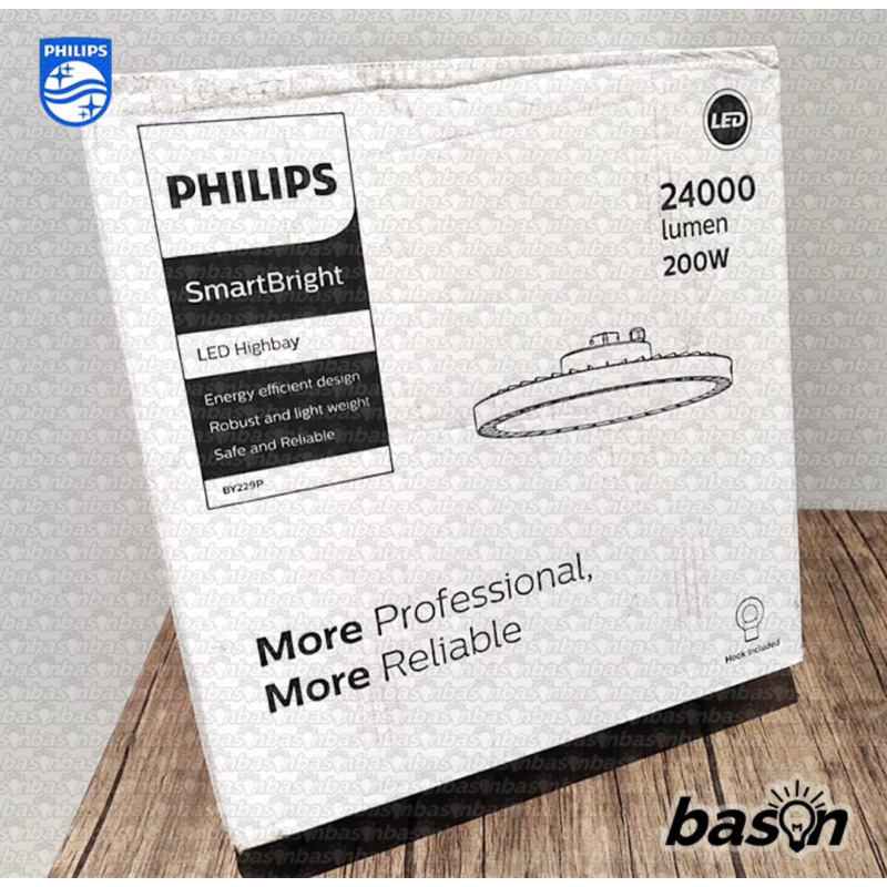 Jual Philips smartbright Highbay BY229P 200w 200 watt led240 lampu led ...