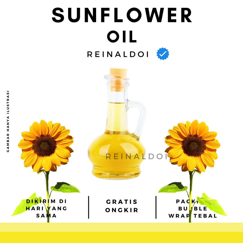 Jual Minyak Bunga Matahari Sunflower Oil 100 ML | Shopee Indonesia