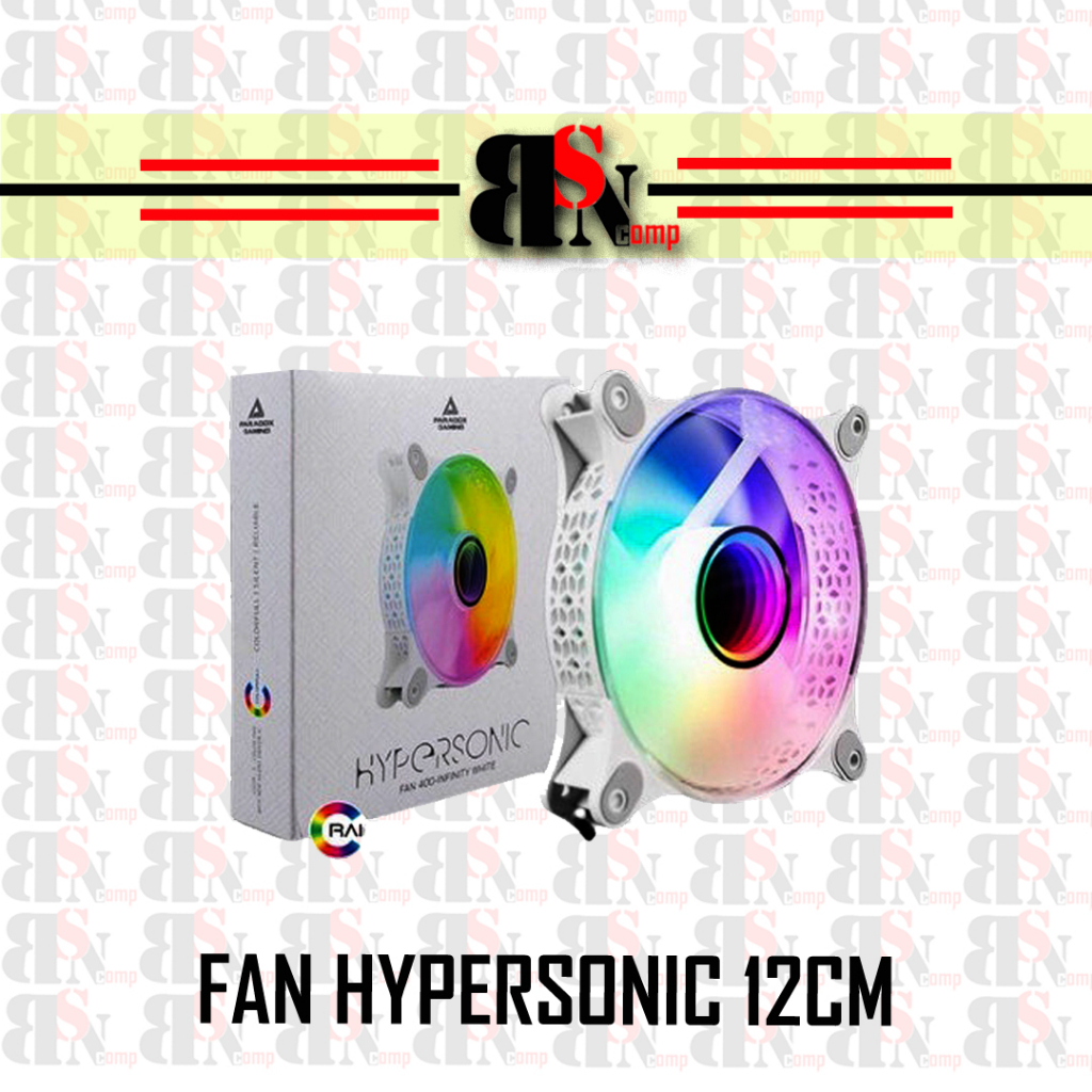 Jual Fan Case RGB 12cm Paradox Gaming Hypersonic F-400 RGB Rainbow | Shopee Indonesia