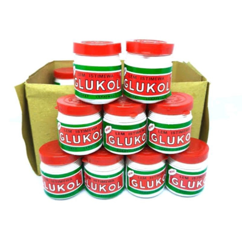 Jual Lem Kertas Colek / Pasta GLUKOL Kecil Isi 24 | Shopee Indonesia