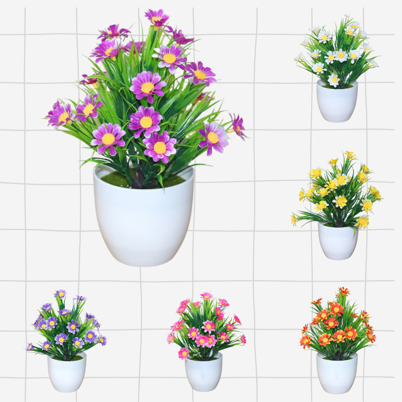 Jual PT32 Pot Tanaman Hias Bunga Hias Plastik Pot Bongsai Artificial ...
