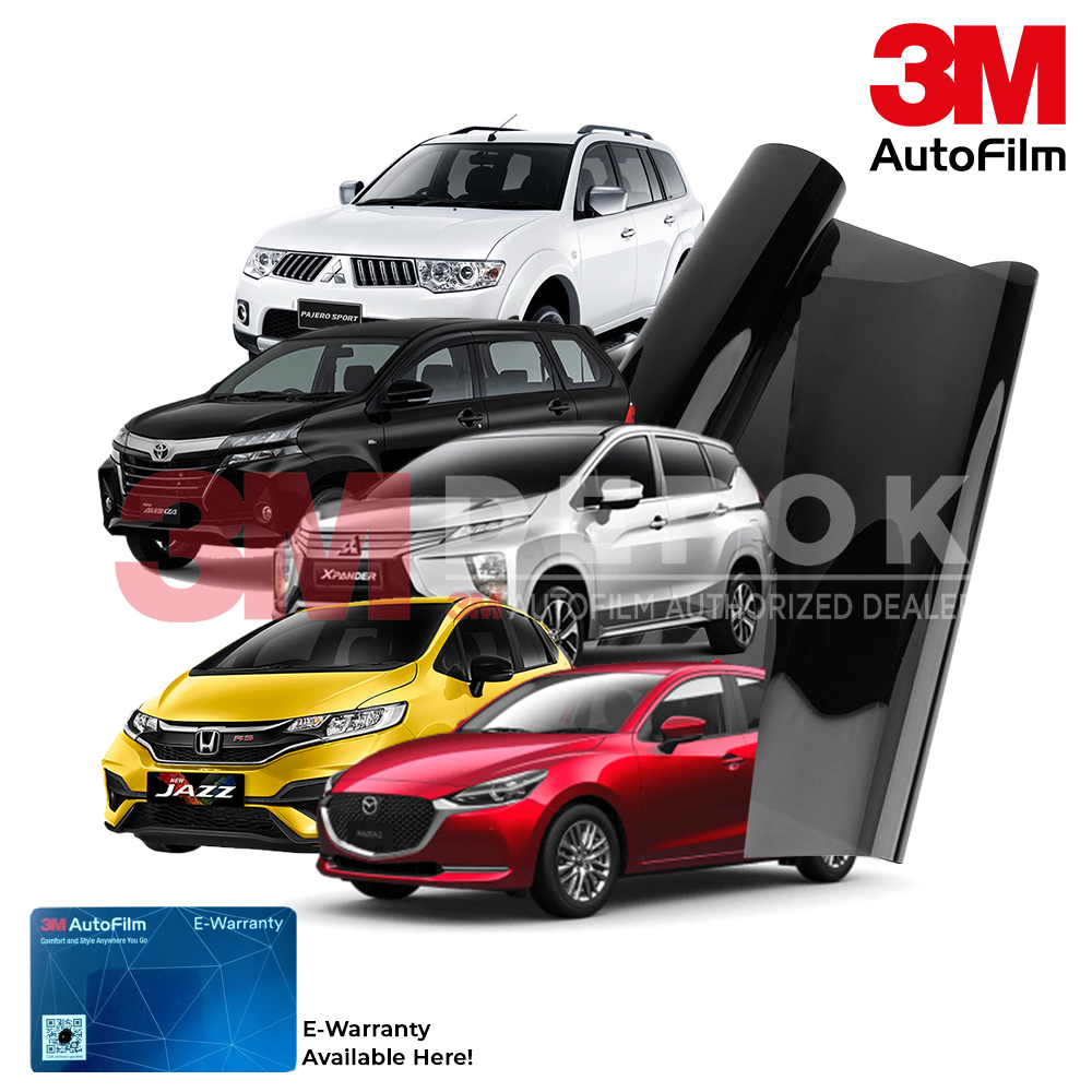 Jual Kaca Film 3M ORIGINAL Crystalline + Black Beauty MEDIUM CAR | Shopee Indonesia