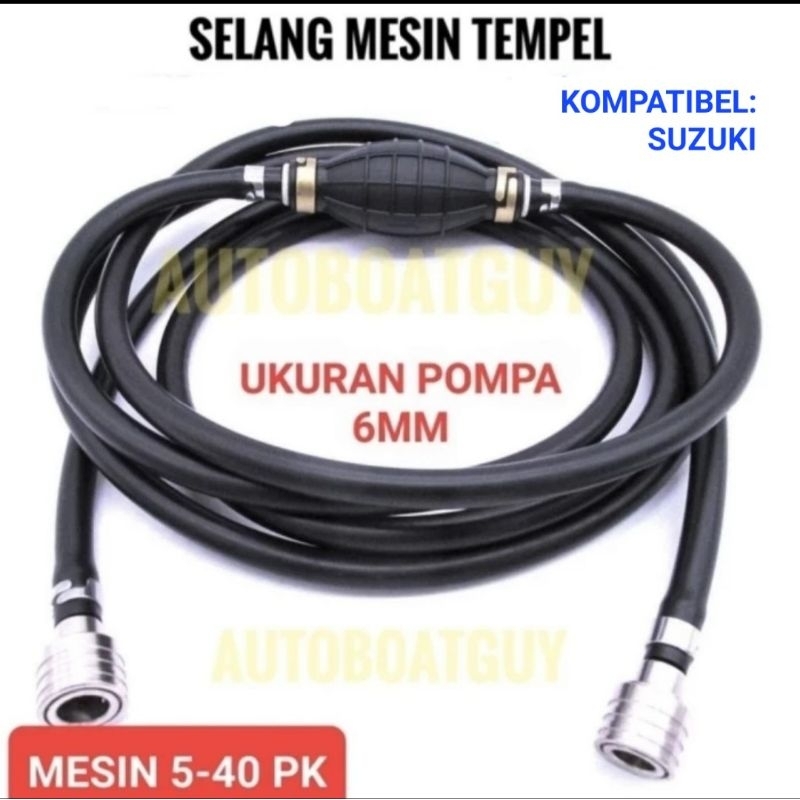 Jual Selang Primer Pompa Bensin Mesin Tempel Suzuki (Fuel Comp Assy ...