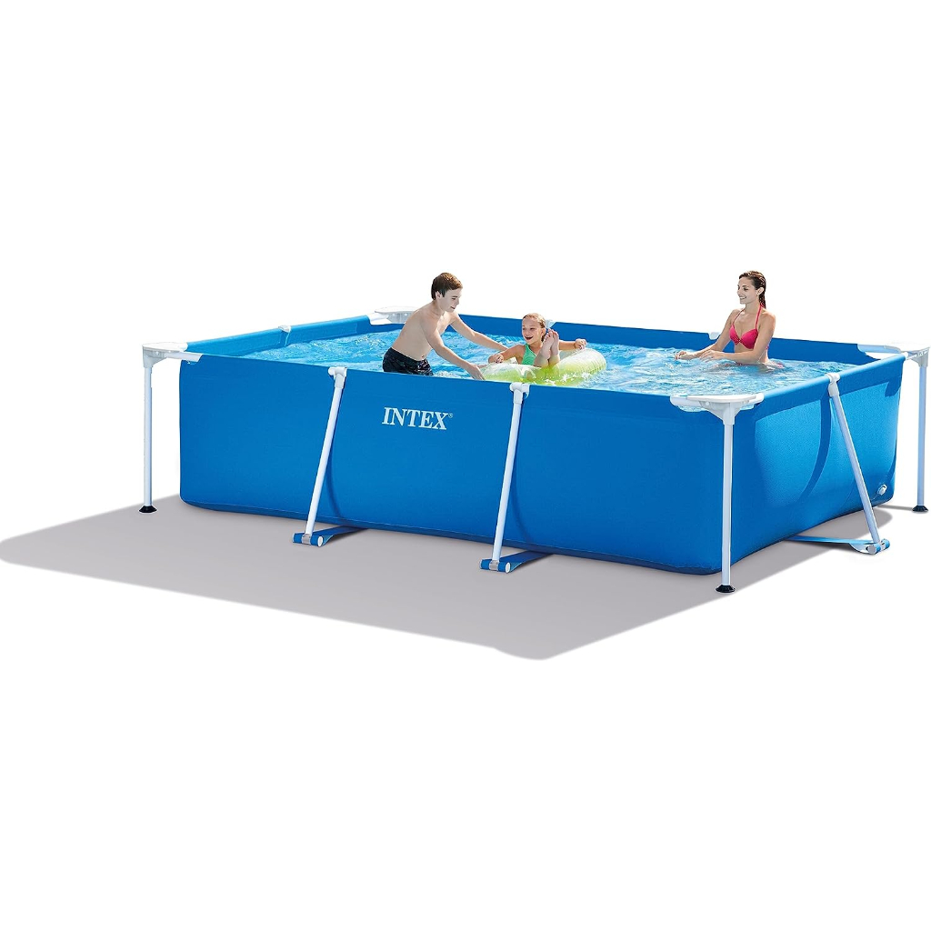 Jual INTEX 28272 Kolam Renang Keluarga Rectangular Frame Swimming Pools ...