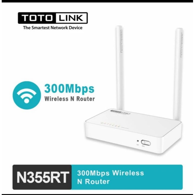 Jual Totolink N355RT Router and Wireless 300Mbps (GFO) | Shopee Indonesia