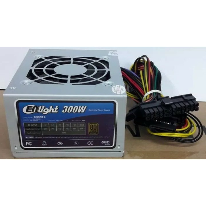 Jual Power Supply Enlight 300watt SFX - PSU SFX 300Watt Enlight - Psu ...