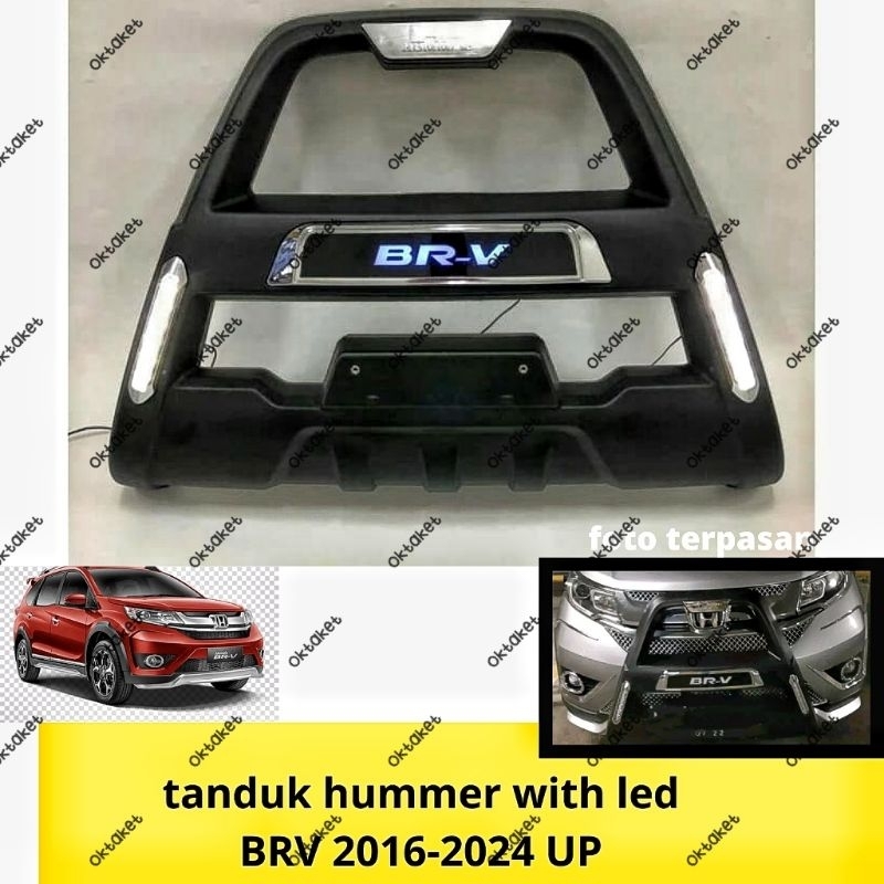 Jual tanduk depan bumper depan Honda BRV 2016 2018 2020 2023 2024 ...