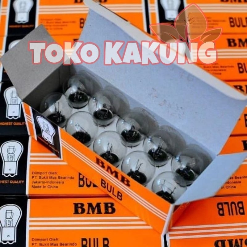 Jual Bohlam Lampu Stop Bolam Rem Belakang 12V 12 Volt 5W 5 Watt Semua ...