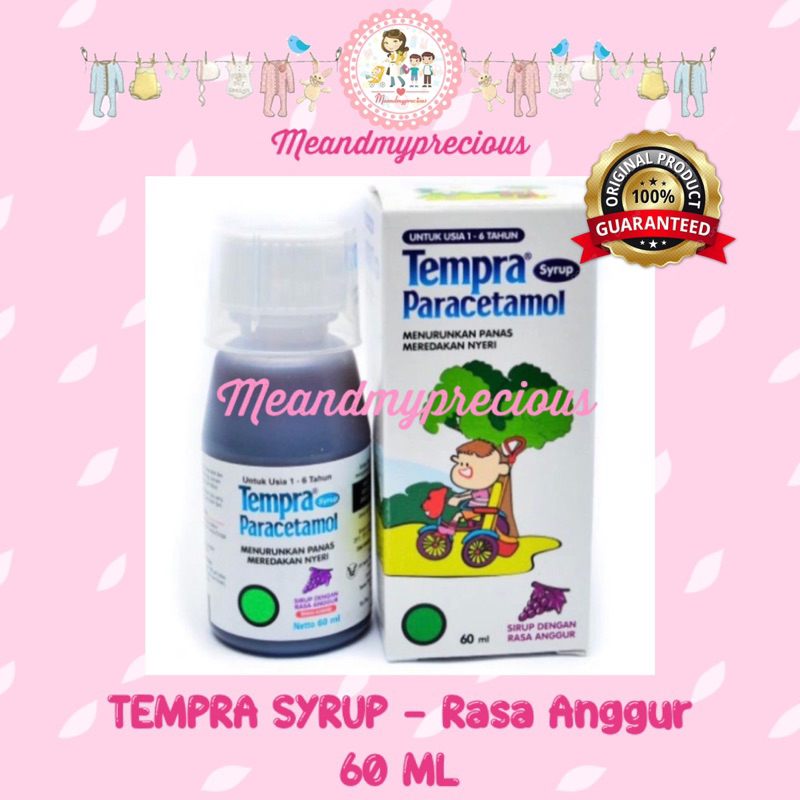 Jual MMP - Tempra Syrup 60ml obat pereda demam / nyeri anak 2-6 Tahun Original Taisho | Shopee ...