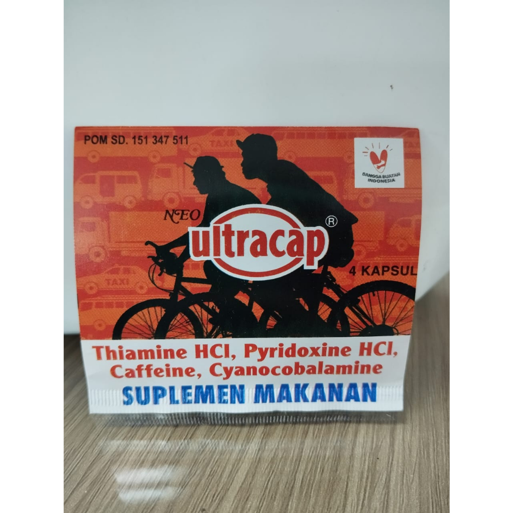 Jual NEO ULTRACAP STRIP ISI 4 TABLET Untuk Suplementasi Vitamin B Kompleks | Shopee Indonesia