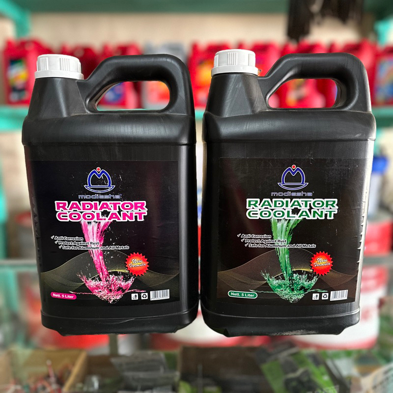 Jual Radiator Coolant Modiesha Kemasan 5 liter | Shopee Indonesia