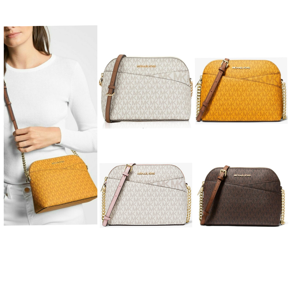 Jual Tas MK JST Medium Dome Xcross Crossbody Sign sz 22x17x9cm | Shopee ...