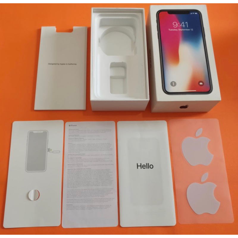 Jual Dus Box iPhone X 64GB Gray Inter Original 100% Copotan | Shopee ...