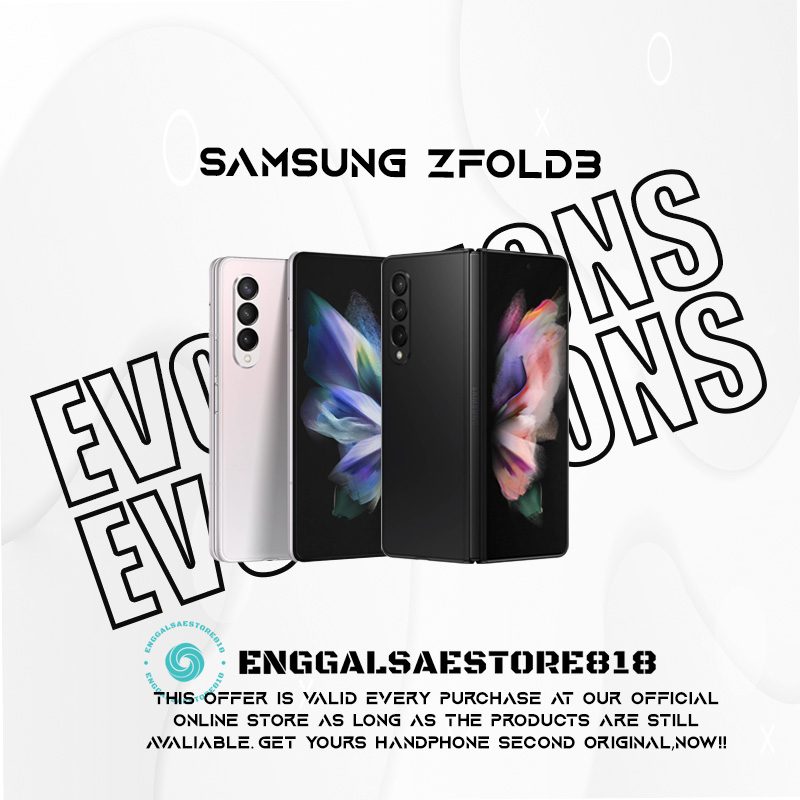 Jual Samsung Galaxy Z Fold 3 5g Second Samsung Z Fold3 5g Handphone 5g