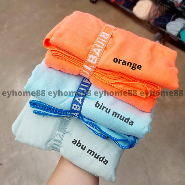 Jual Handuk Mandi Renang Microfiber Traveling Ukuran 80X130cm EYO ...