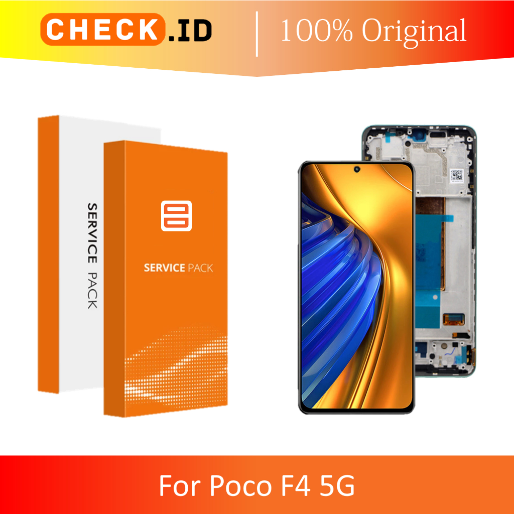 Jual [ CHECK.ID ] AMOLED LCD + FRAME POCO F4 5G POCOPHONE F4 5G ...