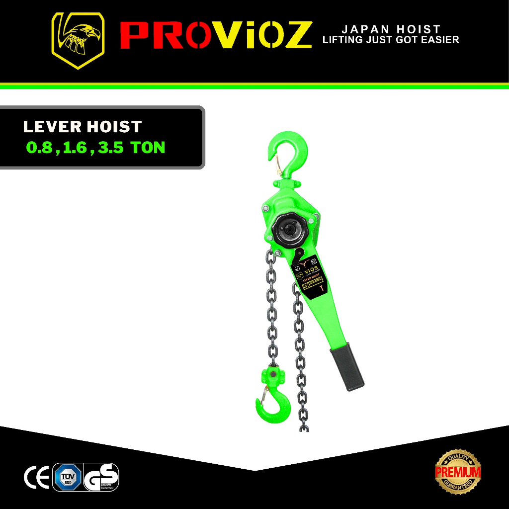 Jual PROVIOZ Lever Hoist / Lever Block 1.5 Meter | Shopee Indonesia