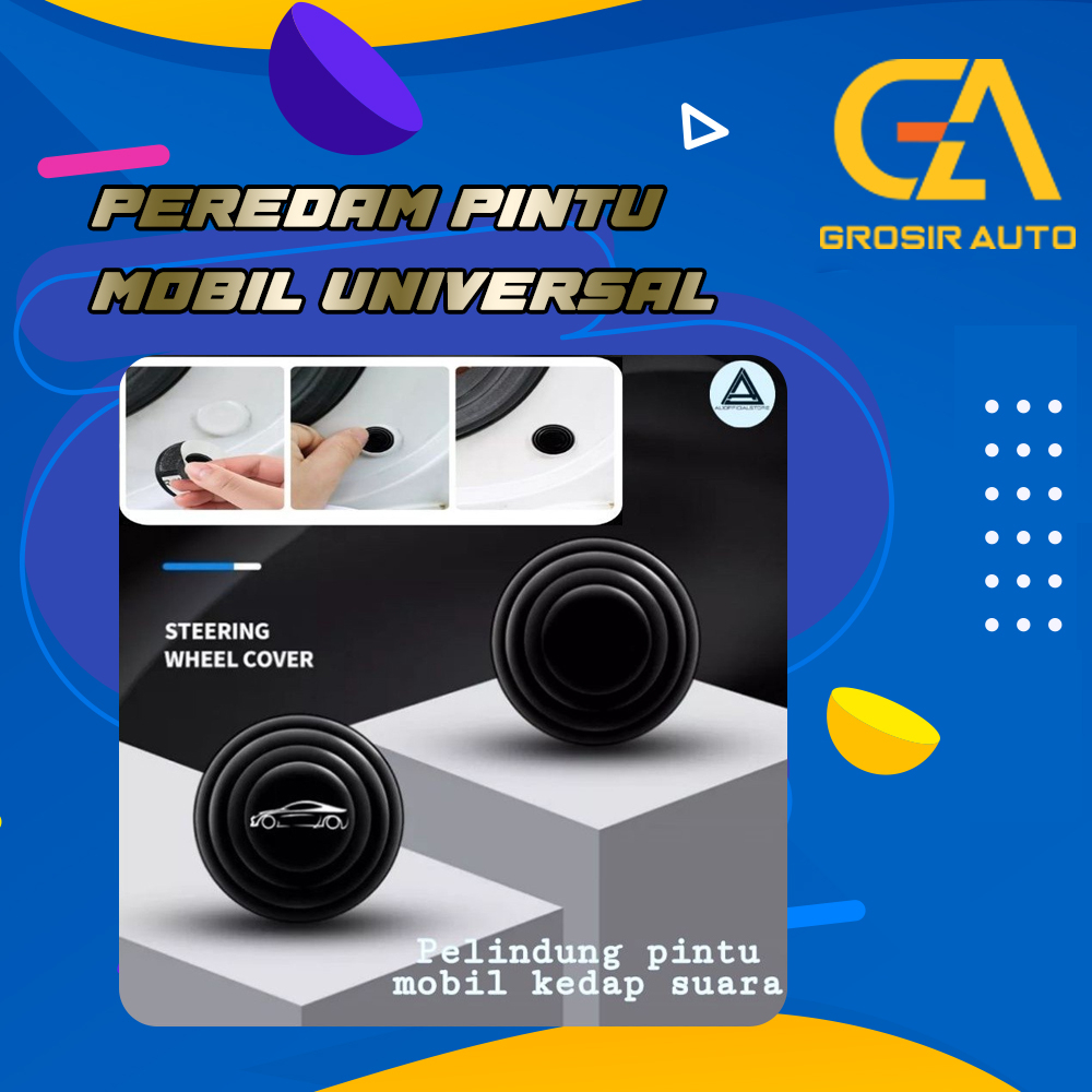 Jual Bantalan Peredam Pintu Mobil Getaran Bunyi Kedap Suara / Karet ...