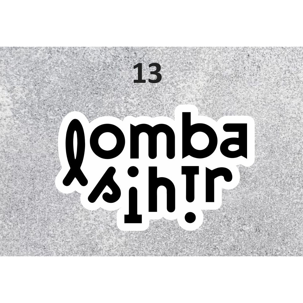 Jual STICKER BAND INDIE 2 /STICKER AESTHETIC BAND INDIE / STICKER HELM ...