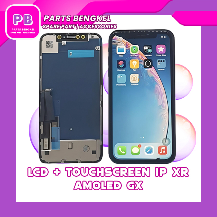 Jual LCD + TOUCHSCREEN XR AMOLED ( GX ) | Shopee Indonesia