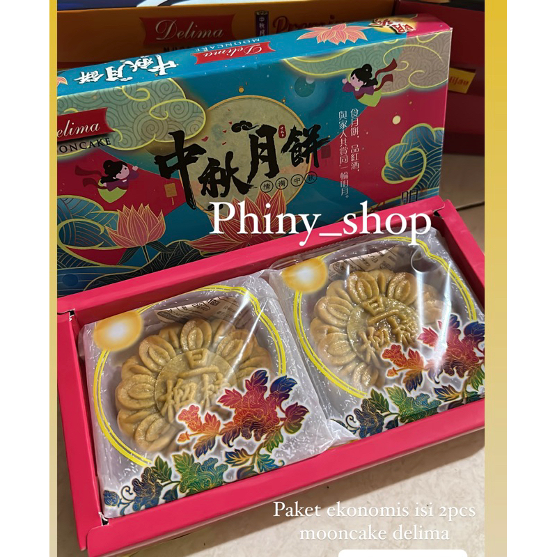 Jual DELIMA MOONCAKE 2025 PAKET EKONOMIS ISI 2 KUE MEDAN LEGENDARIS ...