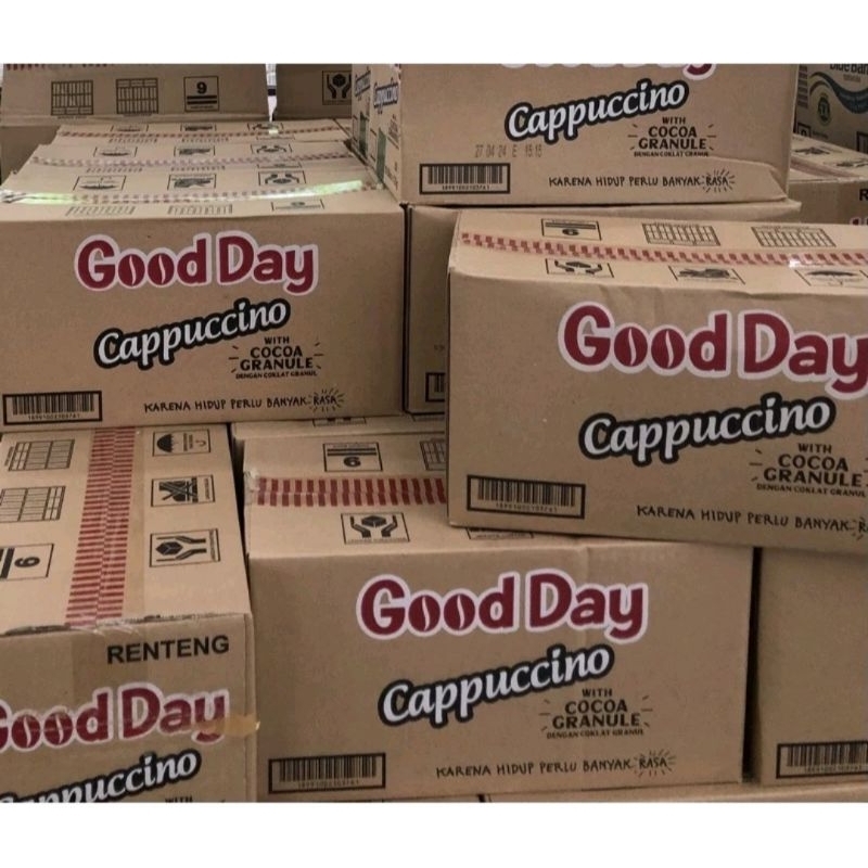 Jual Good Day Cappuccino 1 dus isi 120 sachet ( 12 renteng X 10 sachet ...