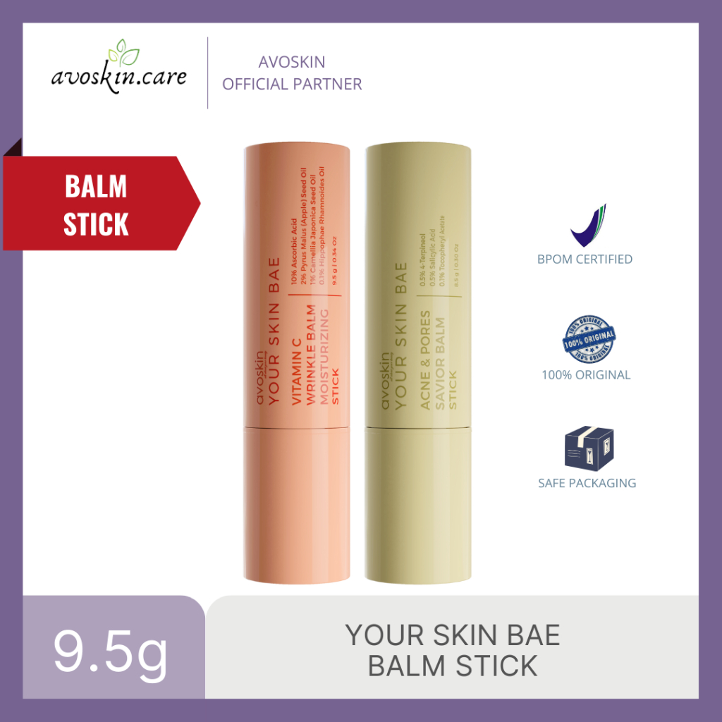 Jual Avoskin Your Skin Bae Balm Moisturizing Stick [Vit C / Acne ...