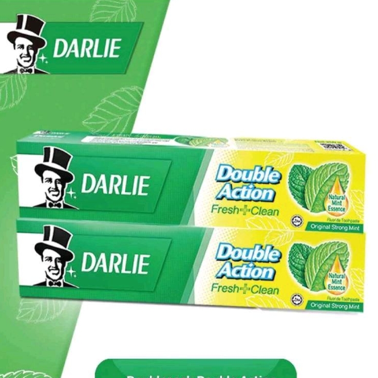 Jual DARLIE DOUBLE ACTION FRESH CLEAN || PASTA GIGI ORIGINAL | Shopee ...