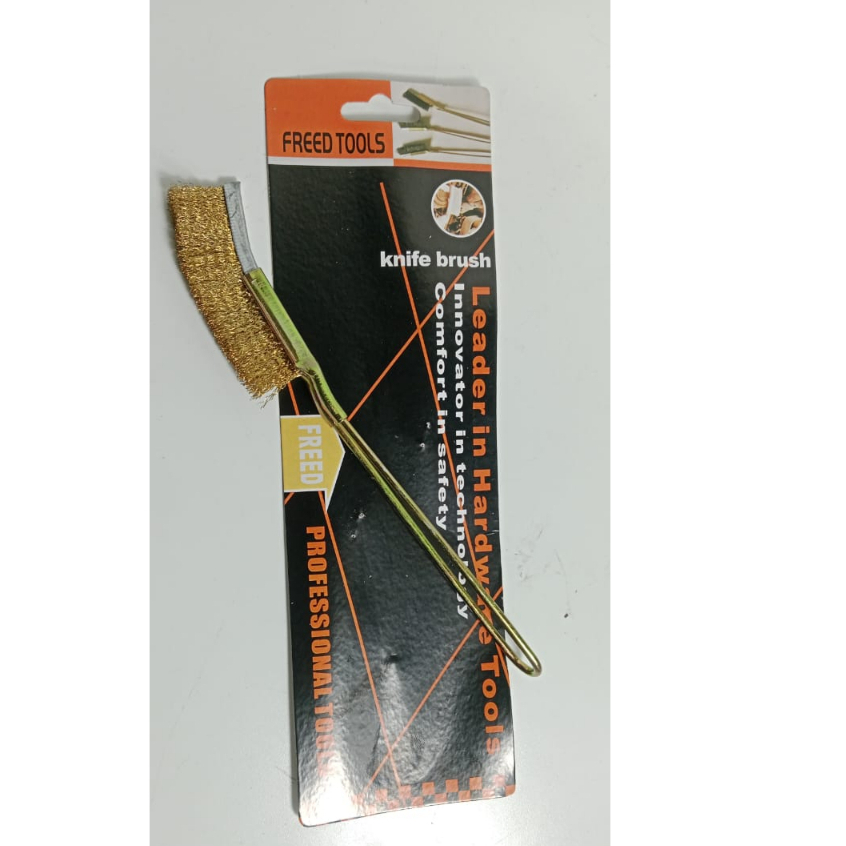 Jual FREED MODEL GAGANG KUNINGAN Sikat kawat besi bengkok parang 10 ...