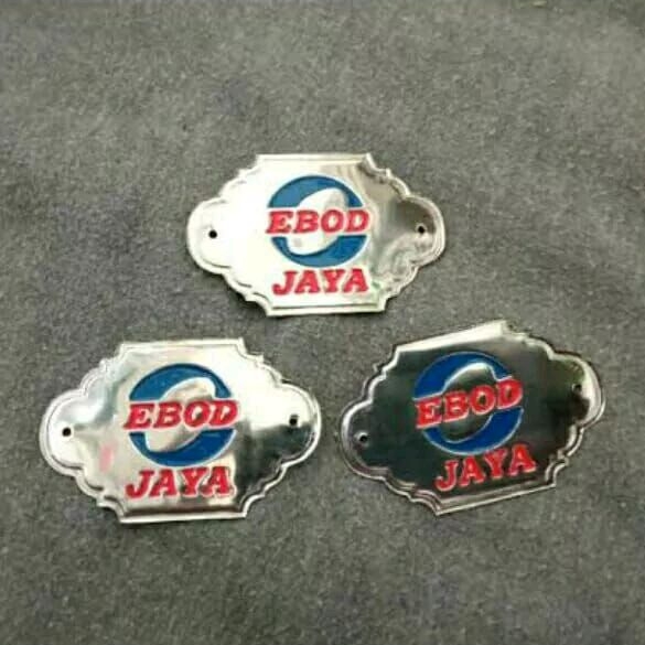 Jual Logo Sangkar Ebod Model Baru 3pcs + Baut Logo atau Emblem Ebod | Shopee Indonesia