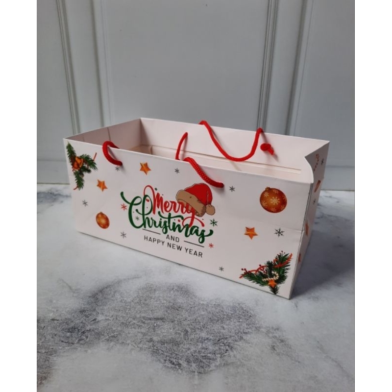 Jual 5 pc paperbag natal/paperbag christmas/paperbag | Shopee Indonesia