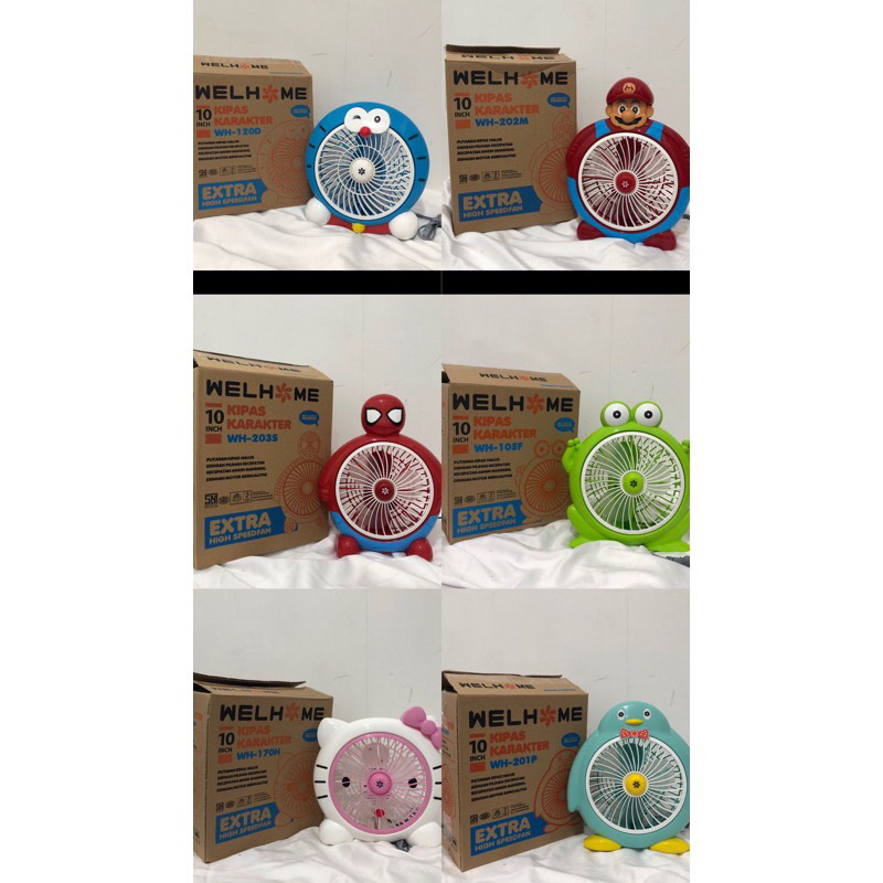 Jual Kipas Angin Karakter / Kipas Termurah 10 inch | Shopee Indonesia