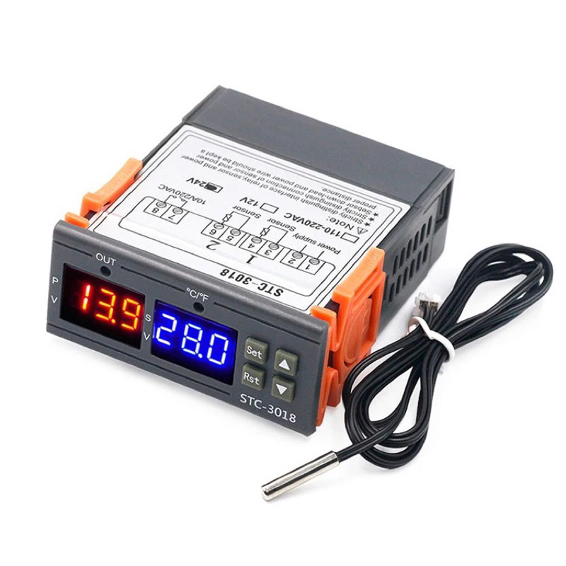 Jual STC-3018 refrigerator Outdoor Industry Temperature Controller Refrigeration Heating Digital ...