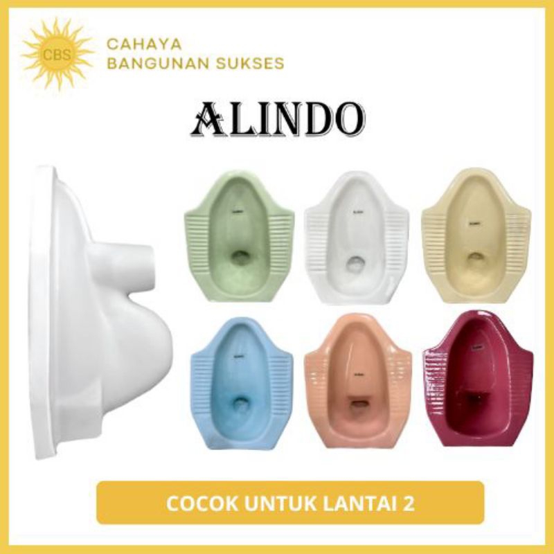 Jual [Packing Peti Kayu] Kloset Corong Alindo / Closet Corong Alindo ...